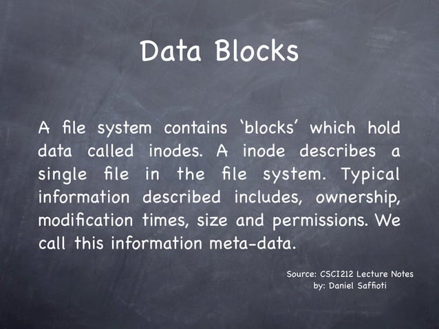 How inodes Work | PDF
