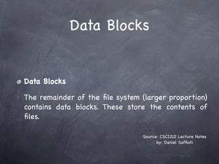 How inodes Work | PPT