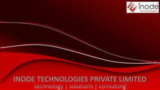 Inode technologies profile | PPT