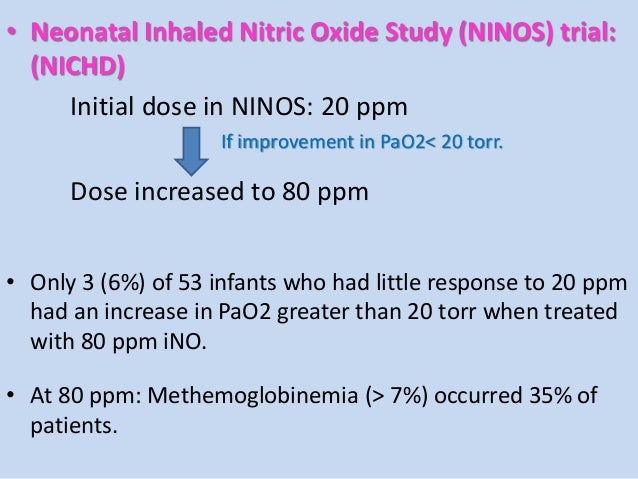 Inhaled Nitric Oxide (iNO) in Newborns - Dr Padmesh - Neonatology