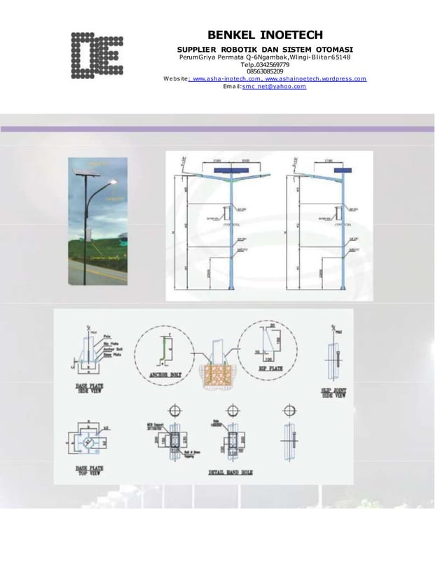 Inoetech pju solar panel | DOCX