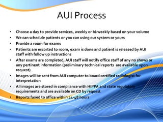 In Office Ultrasound Services | PPTX