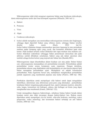 Inokulasi koloni bakteri | DOC