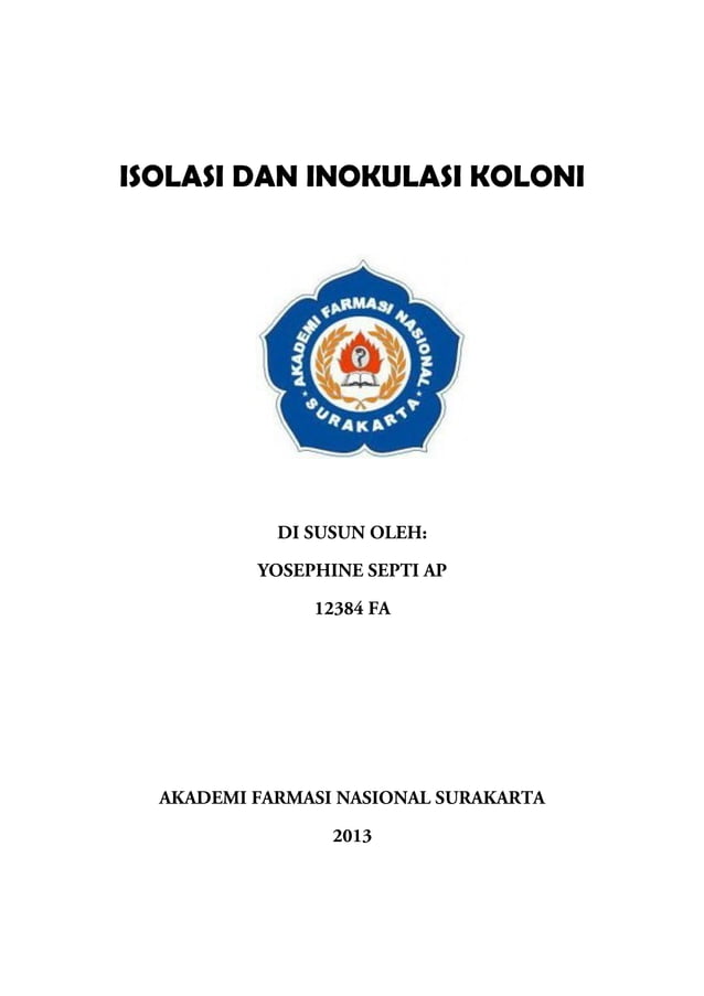 Inokulasi koloni bakteri | DOC