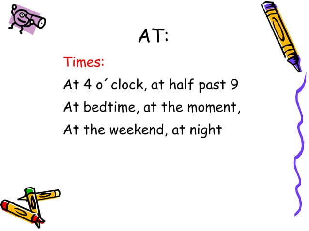 In, on at | PPT | National & Civic Holidays | Holidays