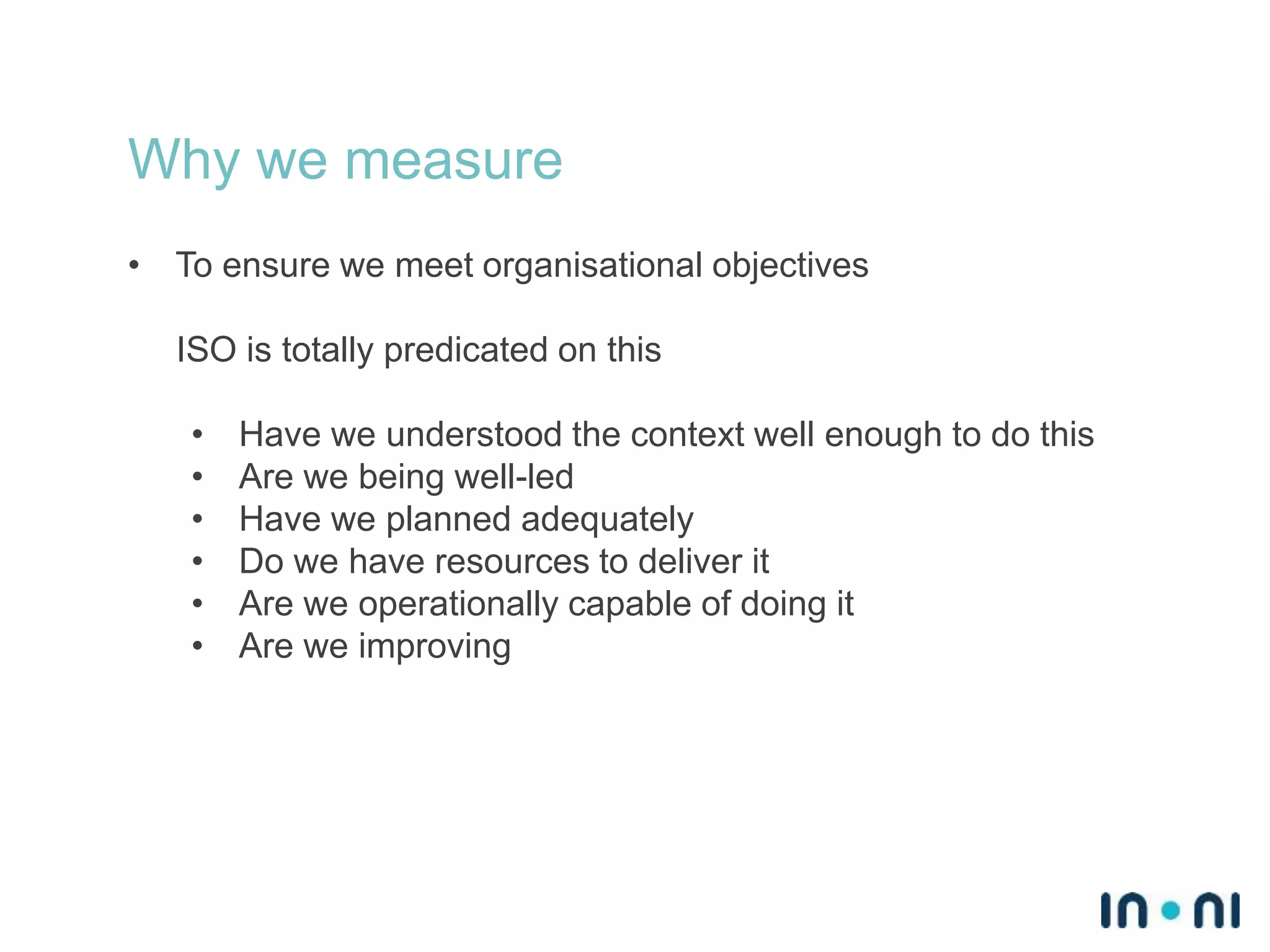 Improving BCM through Measurement and Benchmarking | PPT
