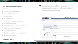 InoPeople (Native Oracle NetSuite HCM Application for ME) | PPT
