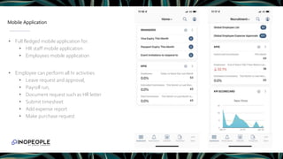 InoPeople (Native Oracle NetSuite HCM Application for ME) | PPT