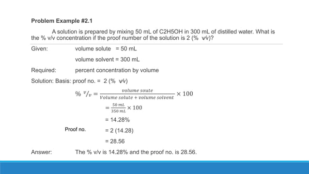 Quantitative Expressions of the Concentration of Solutions | PPTX ...