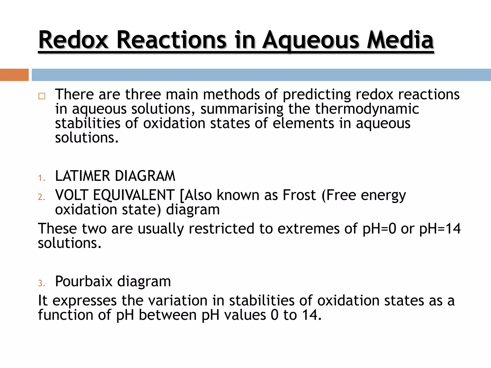 REDOX REACTION | PPTX