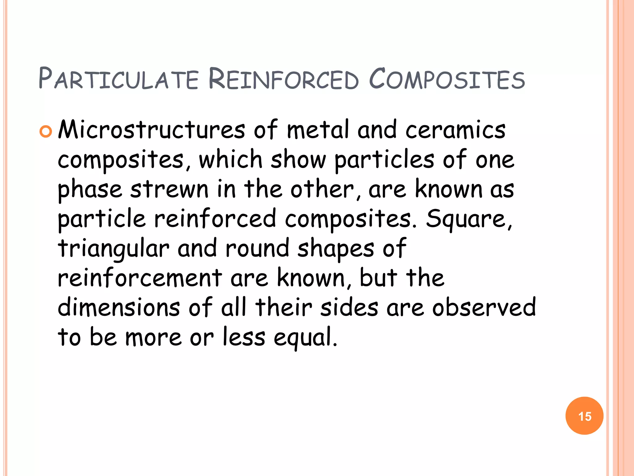 reinforcement of composite | PPTX