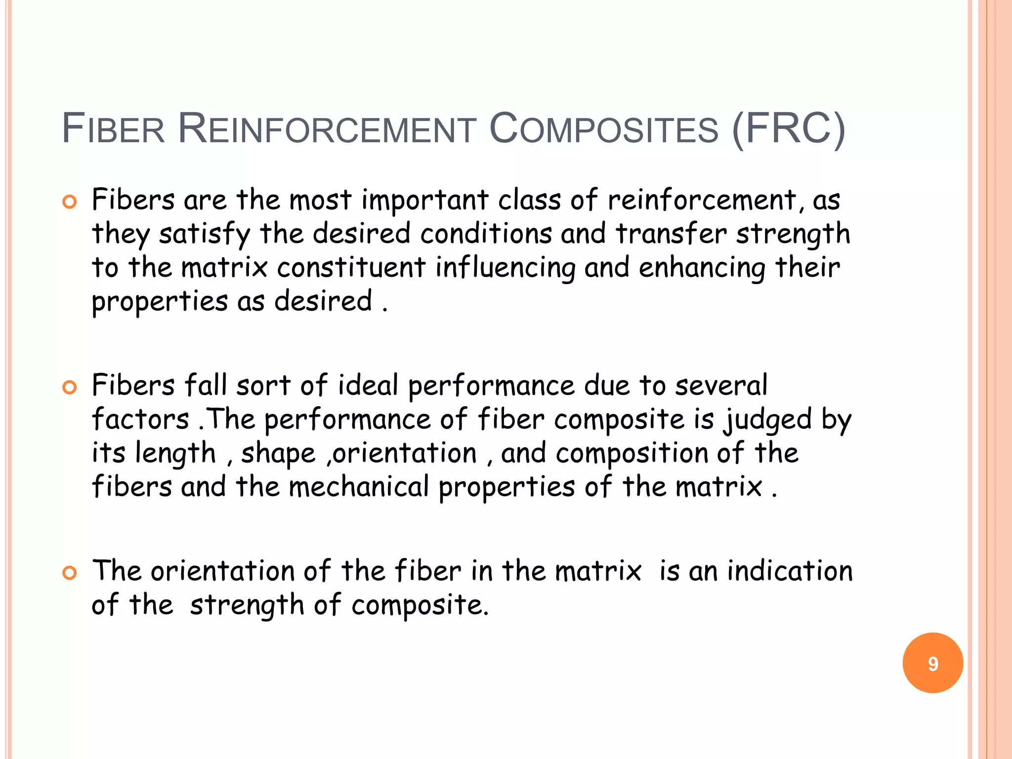 reinforcement of composite | PPTX
