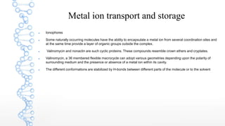 Bio-Inorganic chemistry | PPTX