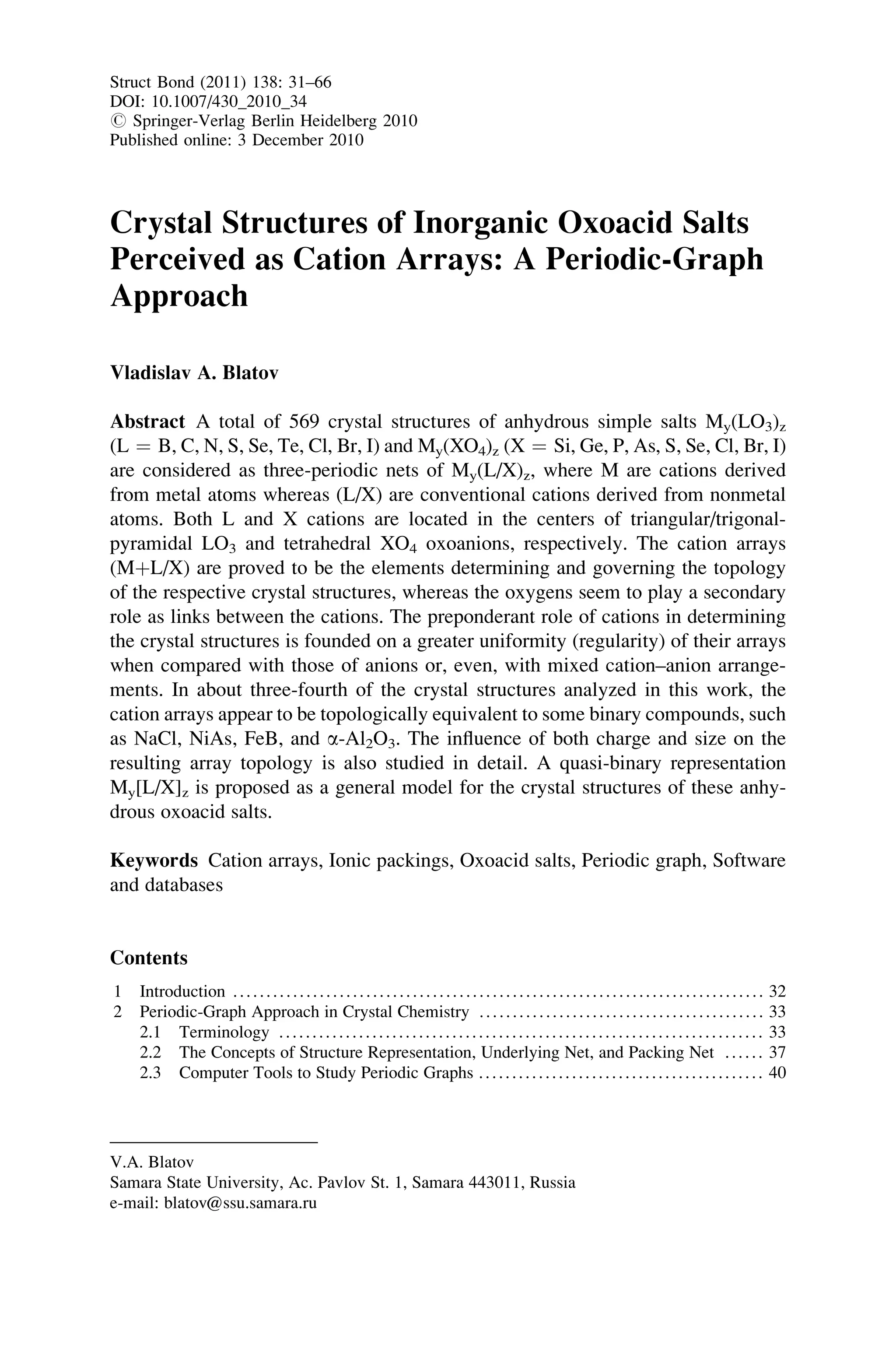 Inorganic 3 d structures | PDF