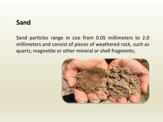 Inorganic and organic components of soil (soil composition) | PPTX ...