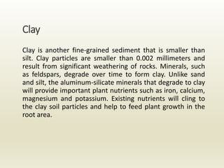 Inorganic and organic components of soil (soil composition) | PPTX ...