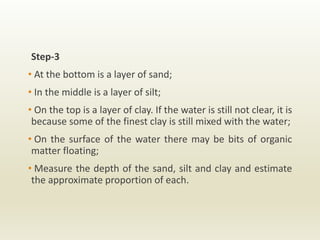 Inorganic and organic components of soil (soil composition) | PPTX ...