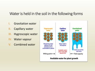 Inorganic and organic components of soil (soil composition) | PPTX ...