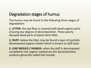 Inorganic and organic components of soil (soil composition) | PPTX ...