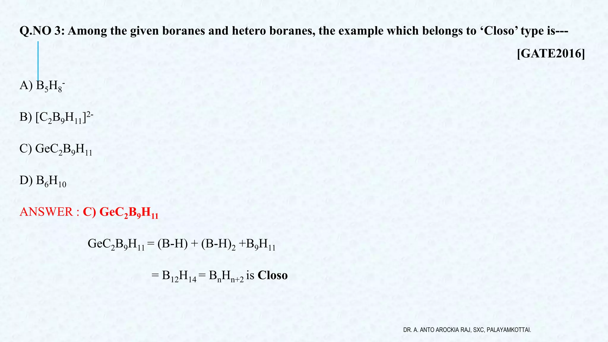 Inorganic chains, rings, cages and clusters | PPTX