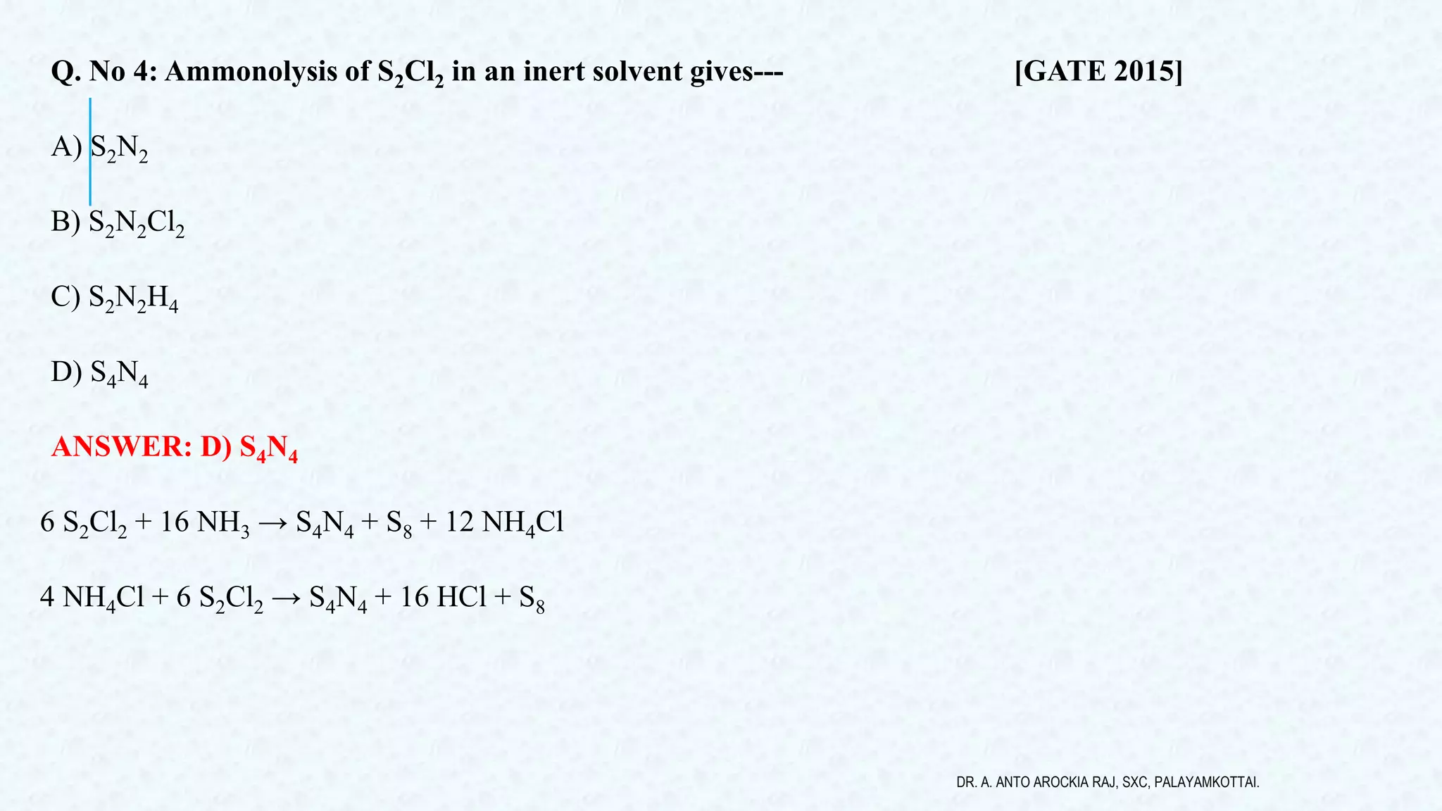 Inorganic chains, rings, cages and clusters | PPTX