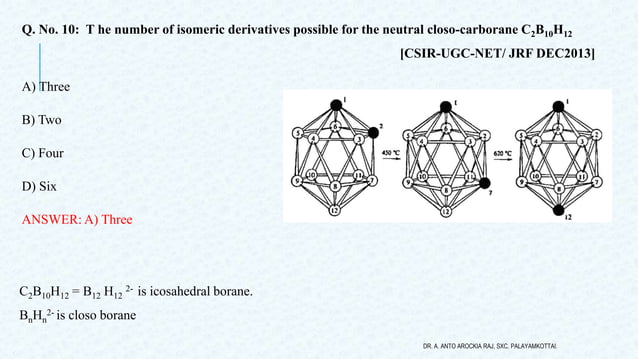 Inorganic chains, rings, cages and clusters | PPTX | Chemistry | Science