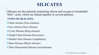 Inorganic chains, rings, cages and clusters | PPTX