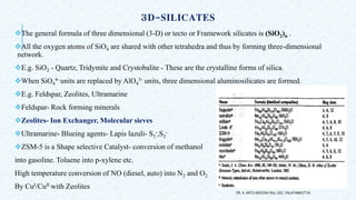 Inorganic chains, rings, cages and clusters | PPTX