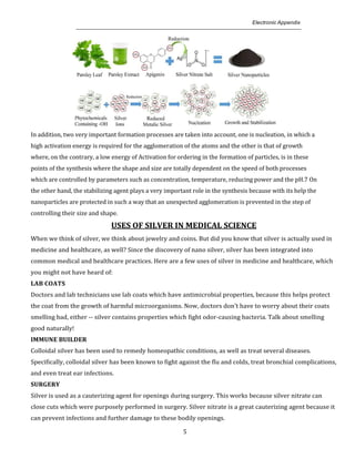 Importance of Silver In Medical Science as Drug | PDF