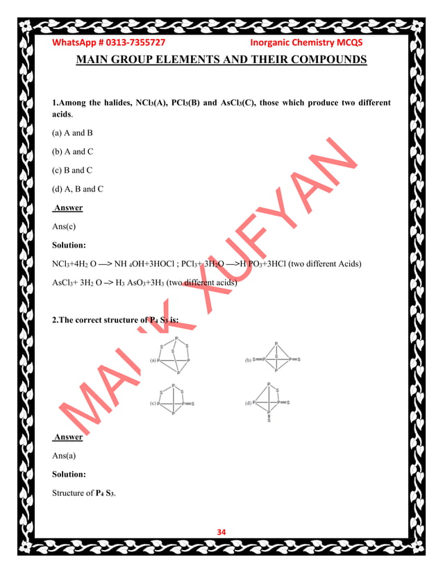 Inorganic Chemistry Topic Wise Multiple Choice By Malik Xufyan inorganic-chemistry-topic-wise-multiple-choice-by-malik-xufyan