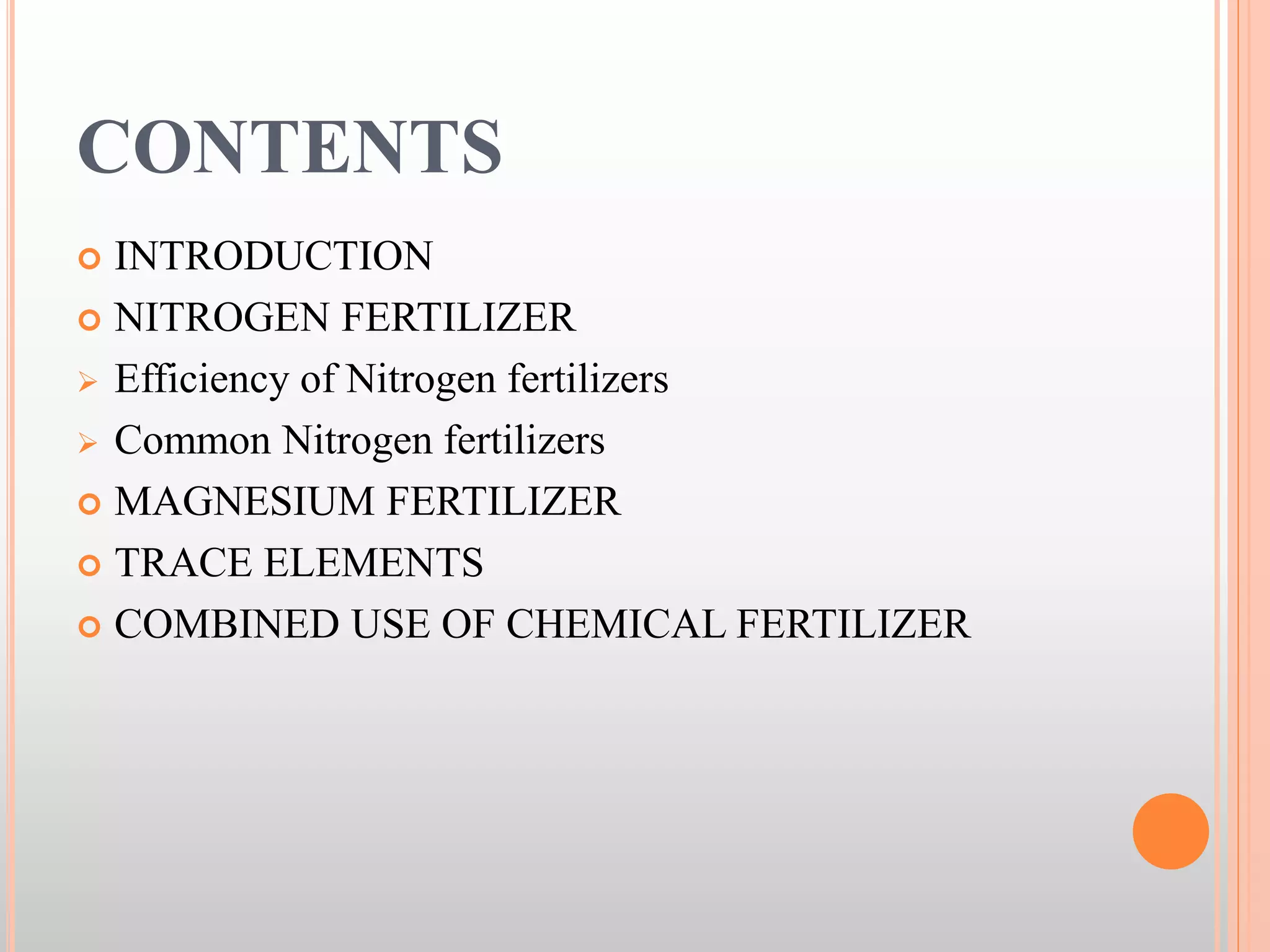 Inorganic fertilizers aqua ppt | PPTX