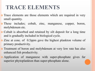 Inorganic fertilizers aqua ppt | PPTX
