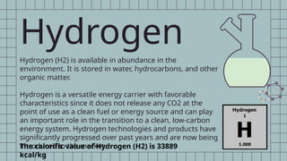 Inorganic fuel:Hydrogen is the fuel of the future.pptx