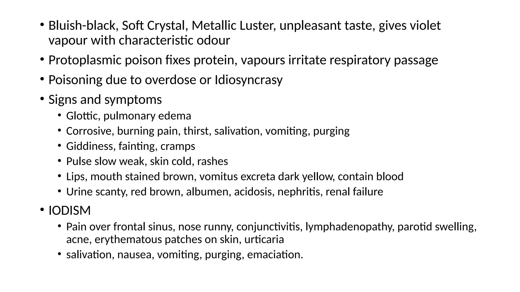 Forensic Medicine: Inorganic Irritants - Part I.pptx