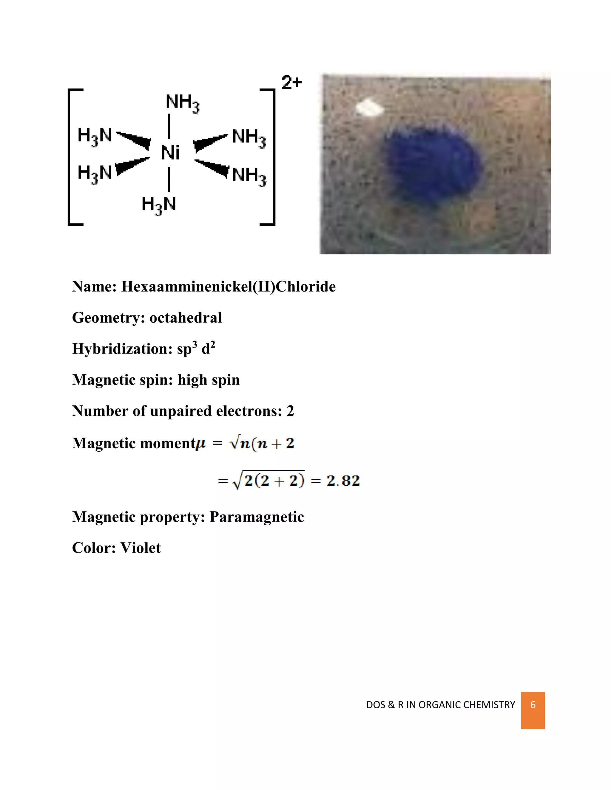 Complex Preparation lab manual | PDF