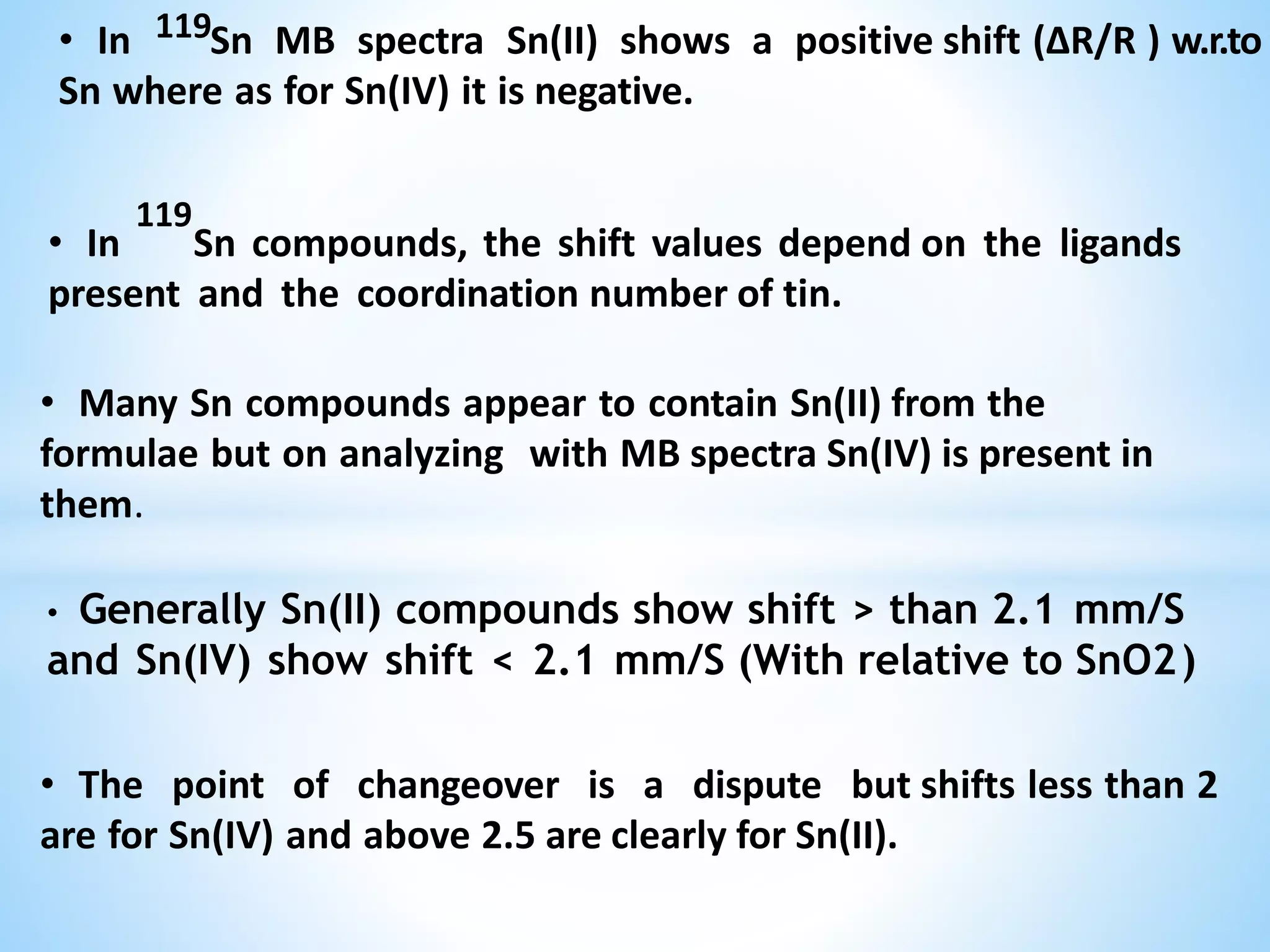 Mossbauer Spectroscopy Applications - detection of oxidation state by ...
