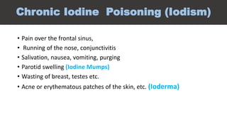 Inorganic (non metallic) irritant Poisons by Sunil Kumar Daha | PPTX
