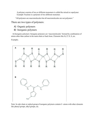 Inorganic Polymers Of Inorganic Chemistry | PDF