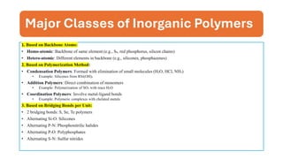 INORGANIC POLYMERS classification by Mudassir Jamil .pdf