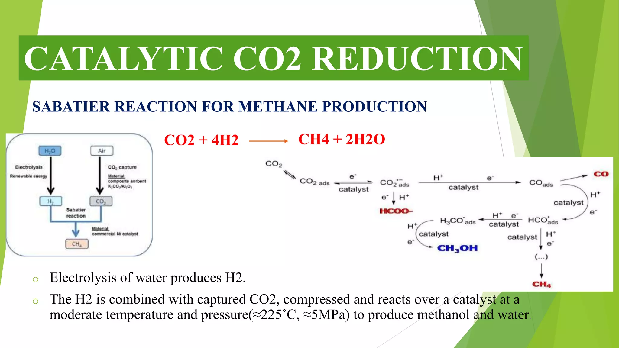 Carbon dioxide reduction | PPTX