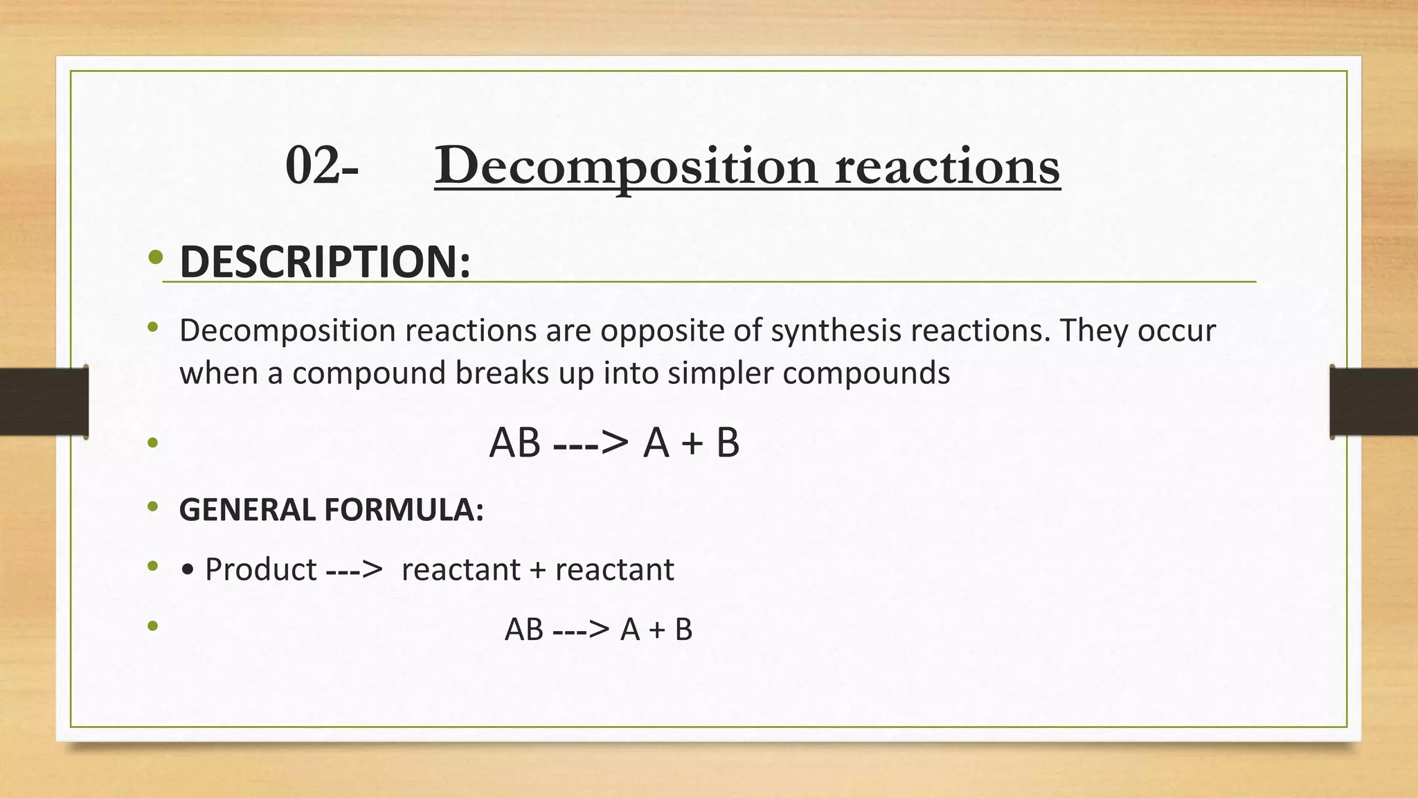 Types of inorganic reactions.ppt | PPTX