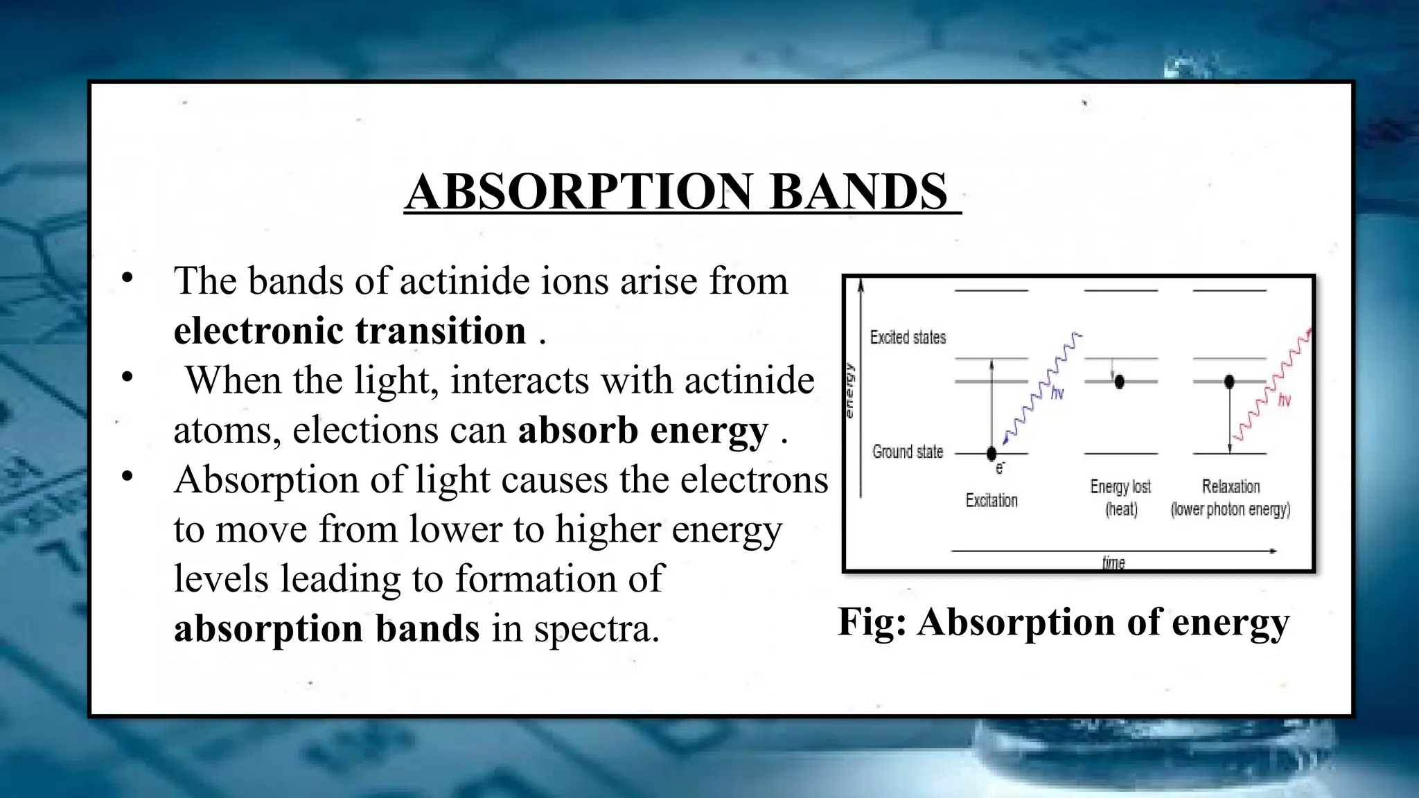 Colors of actinides and transitions in actinide series | PPTX