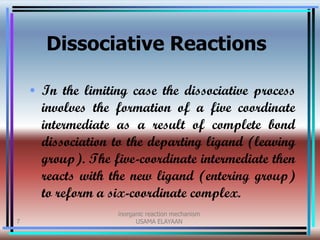 Inorganic reaction mechanism part iii | PDF