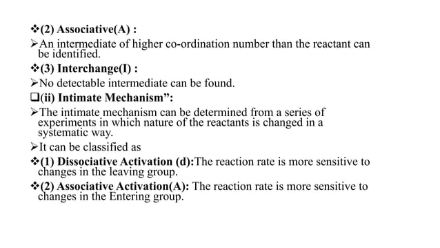 Inorganic reaction mechanism pdf.pdf | Chemistry | Science