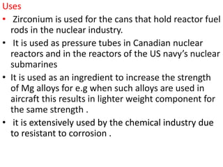 mettalugy Zirconium | PPT