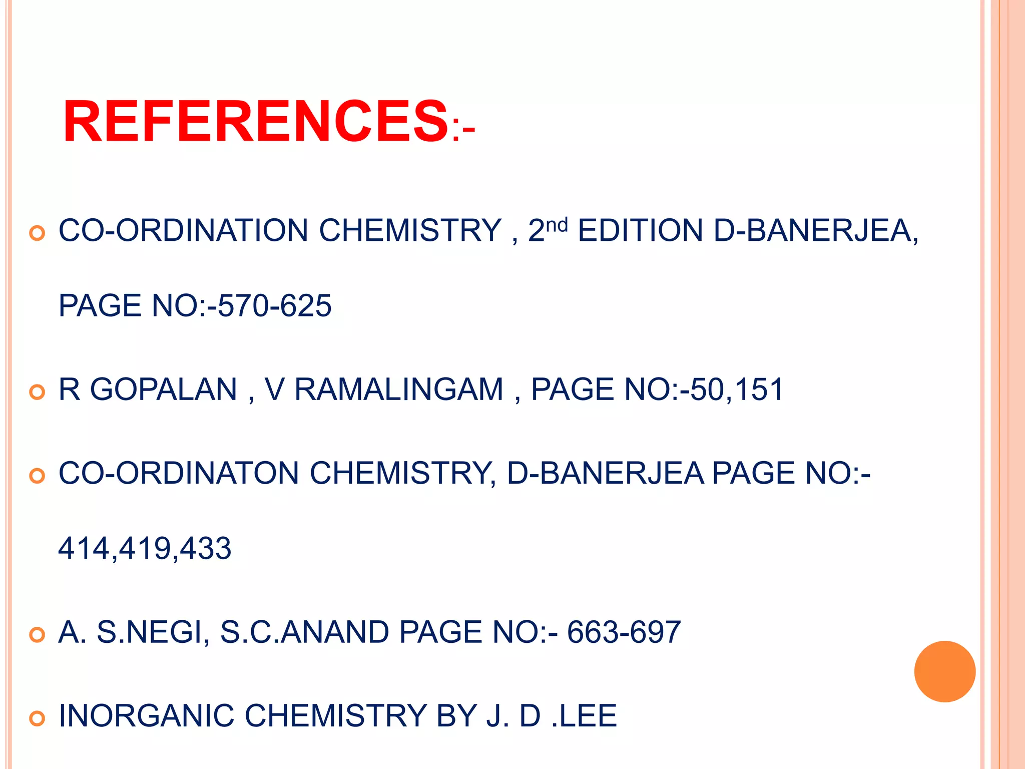 Inorganic REACTION MECHANISM | PPTX