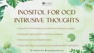 Inositol - Benefits, Dosage, and Its Role in OCD Management | PDF