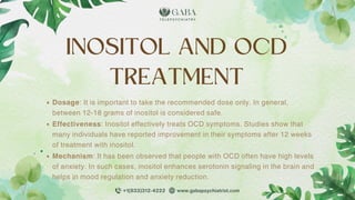 Inositol - Benefits, Dosage, and Its Role in OCD Management | PDF
