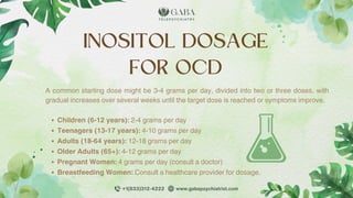 Inositol - Benefits, Dosage, and Its Role in OCD Management | PDF