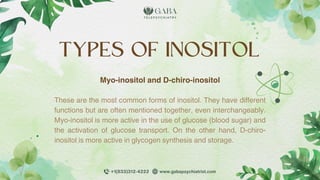 Inositol - Benefits, Dosage, and Its Role in OCD Management | PDF